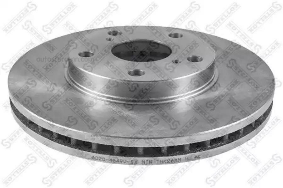 STELLOX 60204549VSX диск тормозной передний!\ Toyota Avensis/Camry all 93>