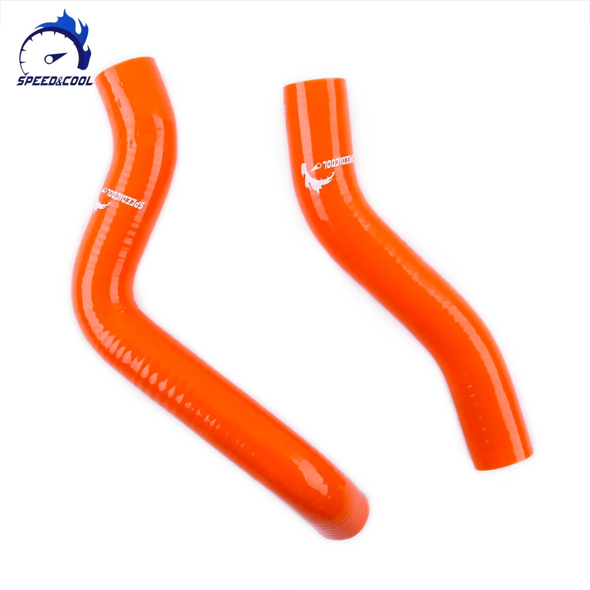 SPEED & COOL для KTM 690 Enduro R 690 SMC 2014 2015 2016 2017 2018 2019 мотоциклетный силиконовый комплект шлангов для трубок охлаждающей жидкости радиатора Оранжевый, Оранжевый