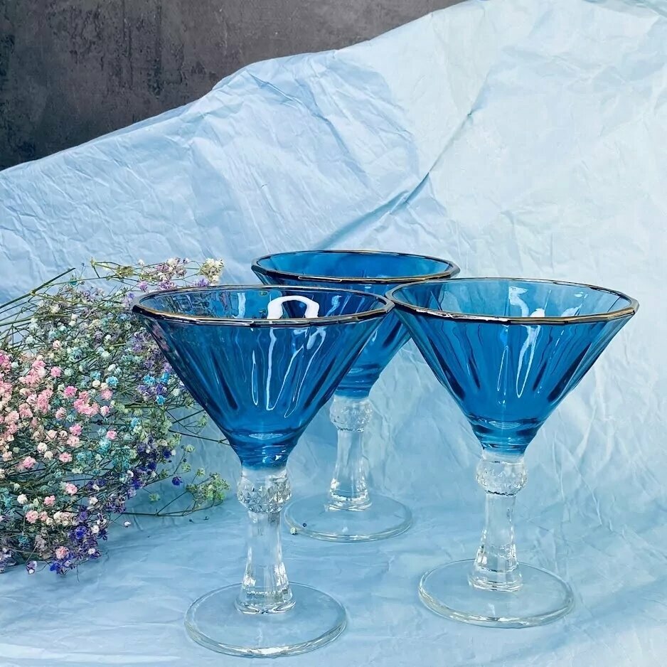 Креманки 6 шт Lenardi, стеклянные, 205 мл