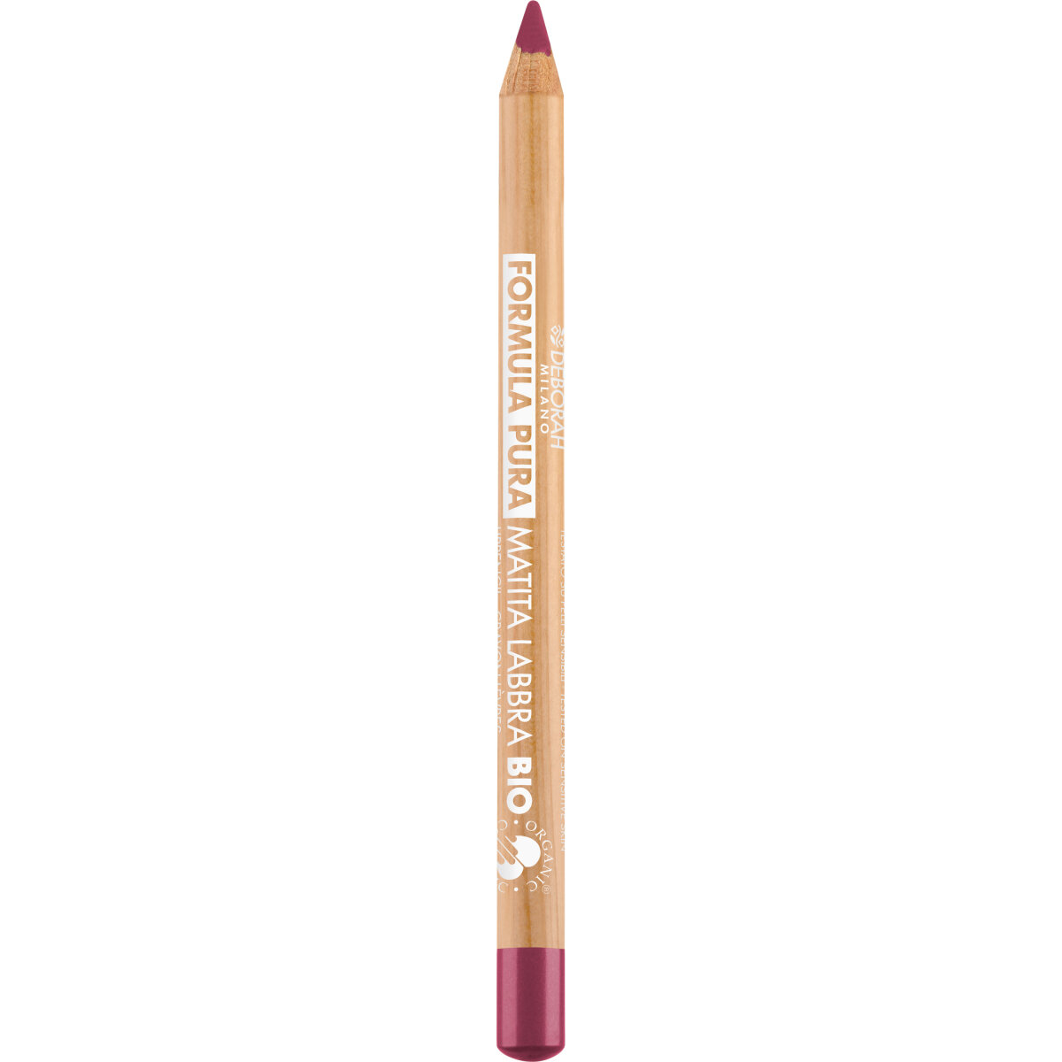 Карандаш для губ Deborah Milano Formula Pura Organic Lip Pencil, тон 07 Фиолетовый, 1,2 г