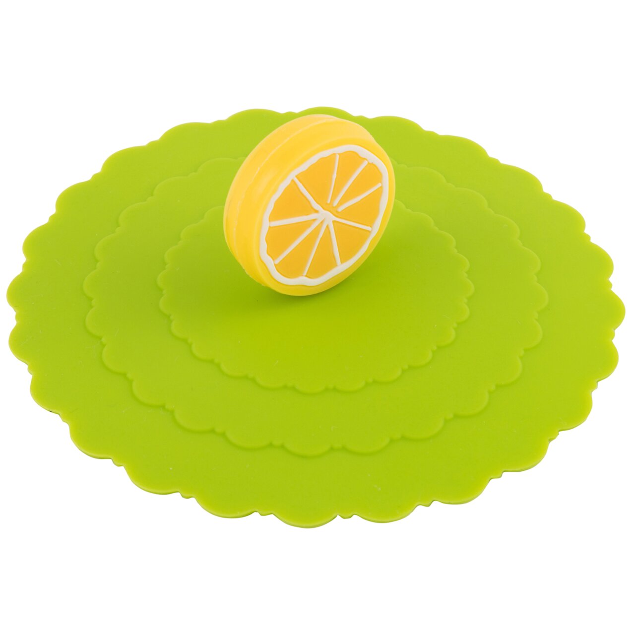 Fresco крышка-присоска силиконовая 11 см для кружек, чашек и банок, герметичная