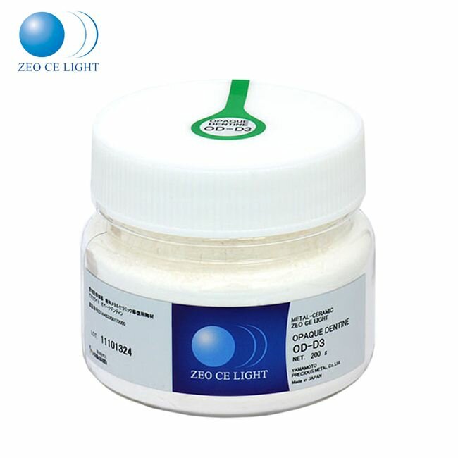 Опак-дентин Opaque Dentine OD-D3, порошок, 200г, ZEO CE LIGHT, Yamakin (Япония)