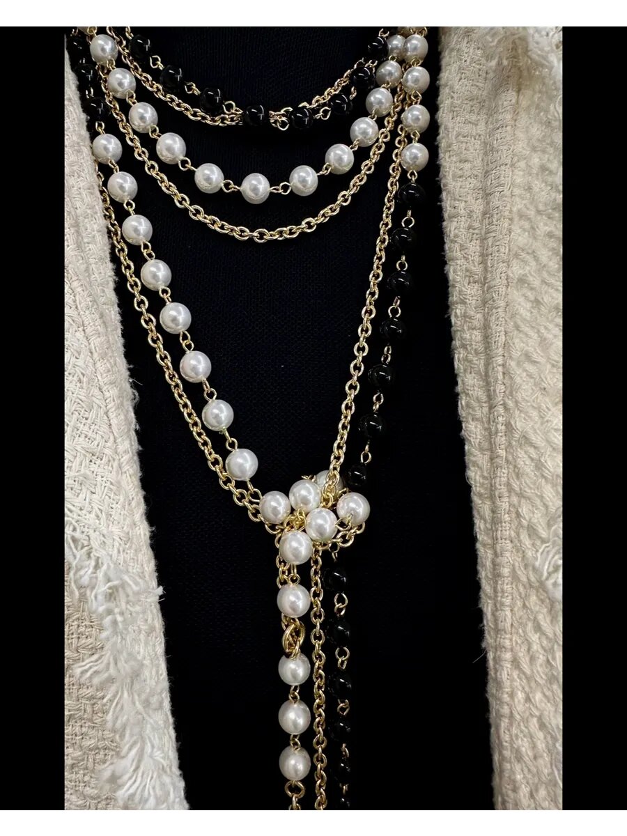 Комплект бижутерии, жемчуг имитация