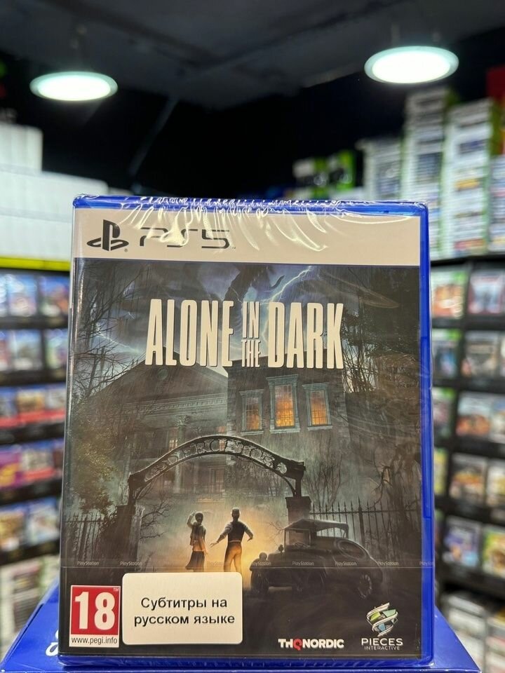 Игра Alone in the Dark PS5 (Русские субтитры) (Box)