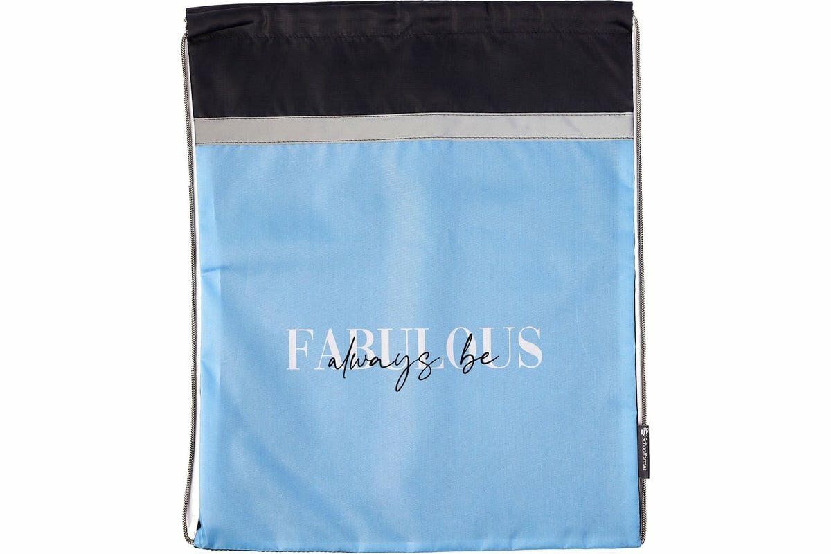 Schoolformat Мешок д/обуви FABULOUS 49x41 см д/девочек большой МОБ-ФБЛ