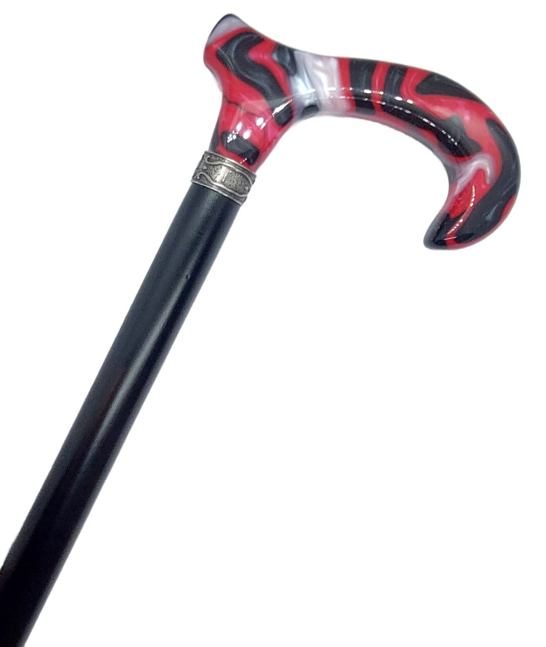 Трость красный жемчуг/Прогулочная трость