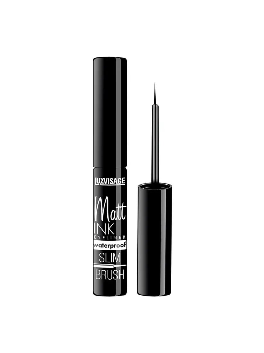 LUX visage Люкс визаж Подводка для глаз Matt INK waterproof