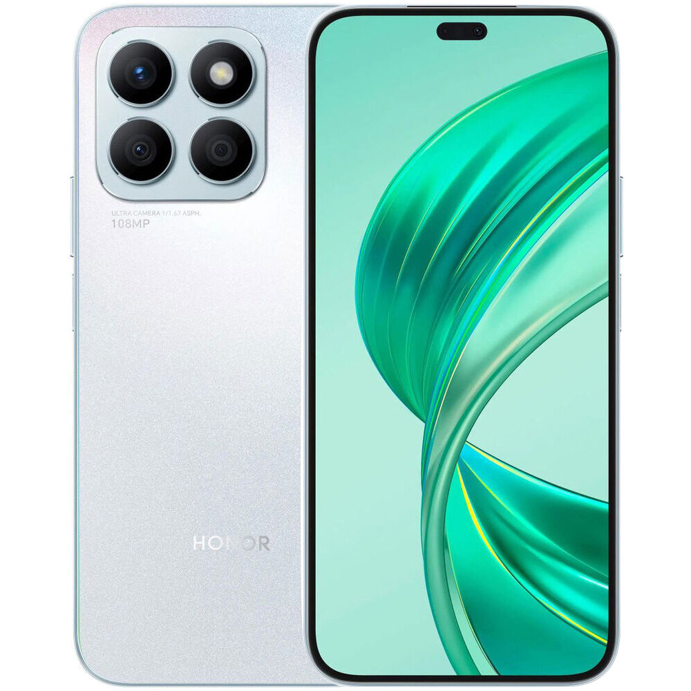 Смартфон Honor X8b 8/128GB RU Titanium Silver