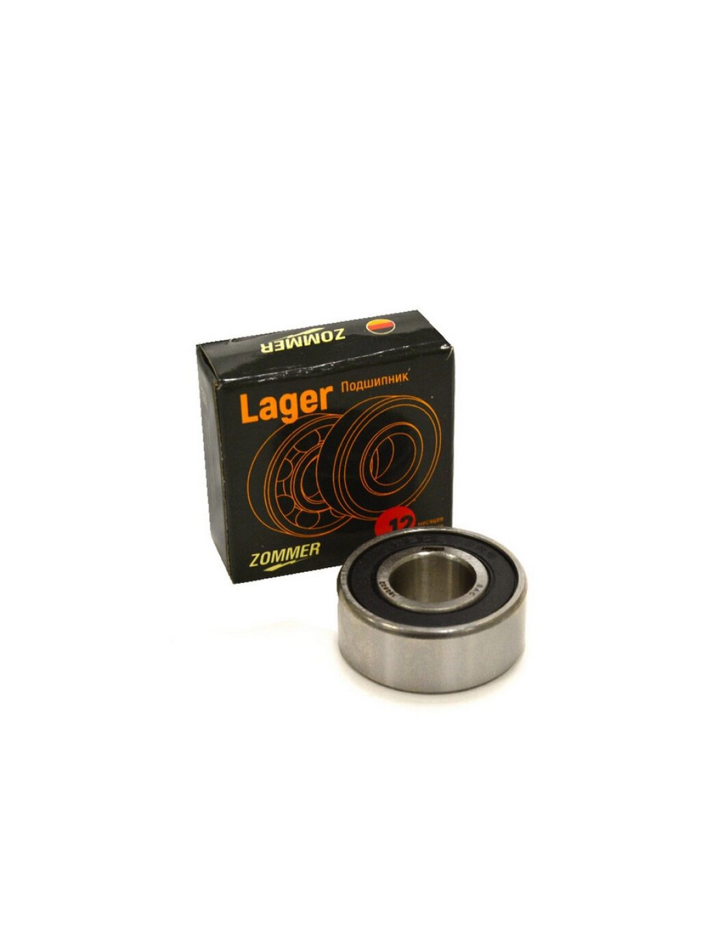 Подшипник генератора ГАЗ (502) (малый) "ZOMMER"