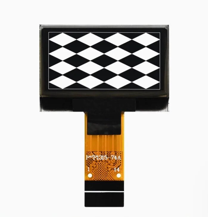 IPS 0,96 дюймов 14PIN SPI белый PM OLED экран SSD1315 Привод IC 128*64