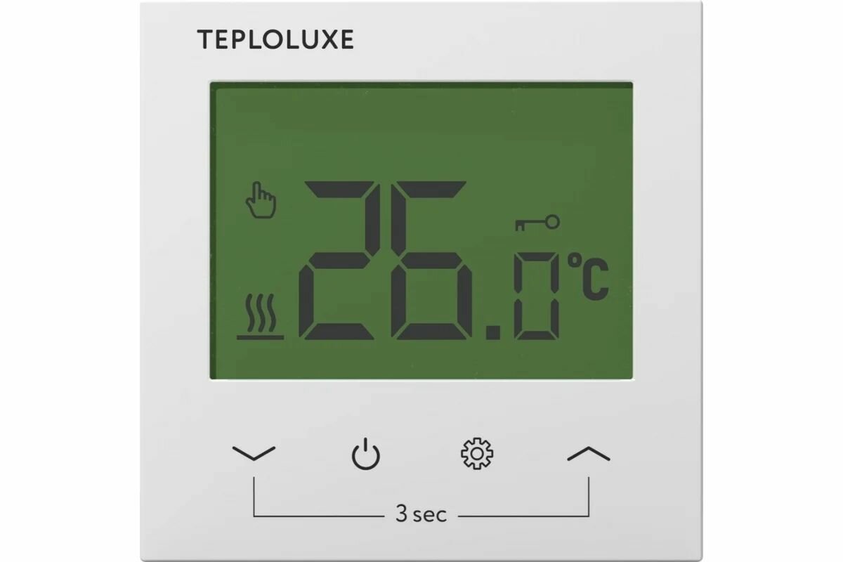Терморегулятор электронный Теплолюкс Pontus белый