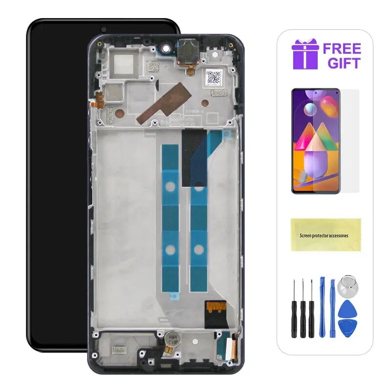 100% протестировано для Xiaomi POCO X4 Pro 5G ЖК-дисплей, дигитайзер сенсорного AMOLED With Frame