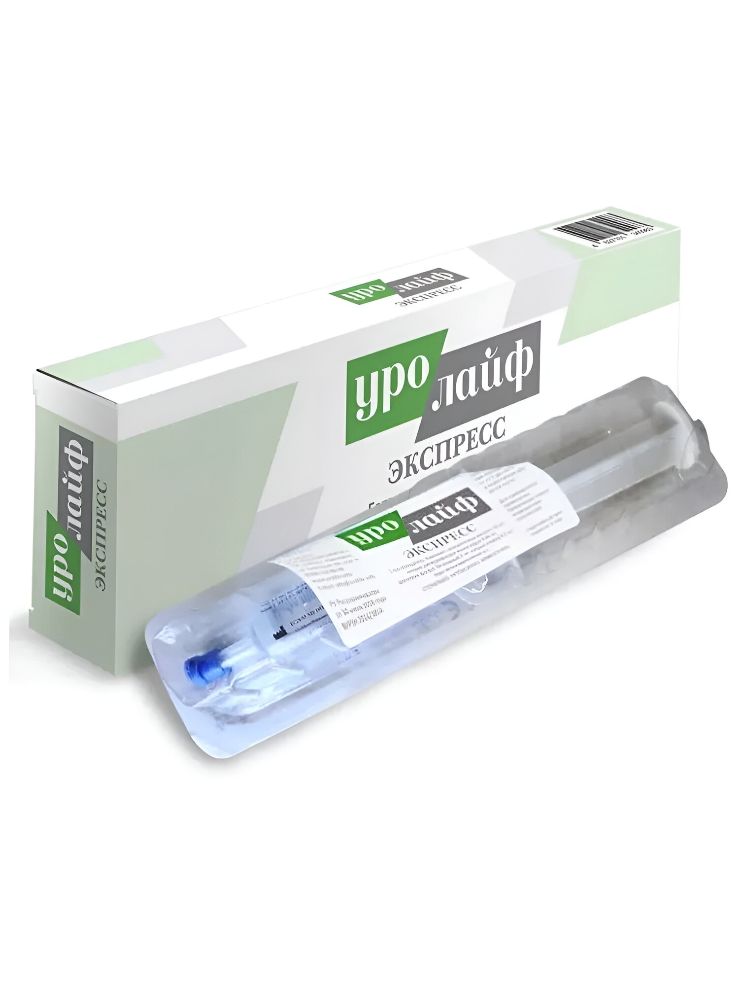 Уролайф-Экспресс гель, шприц с дозатором, со специальным наконечником для введения в уретру, 1 шт.