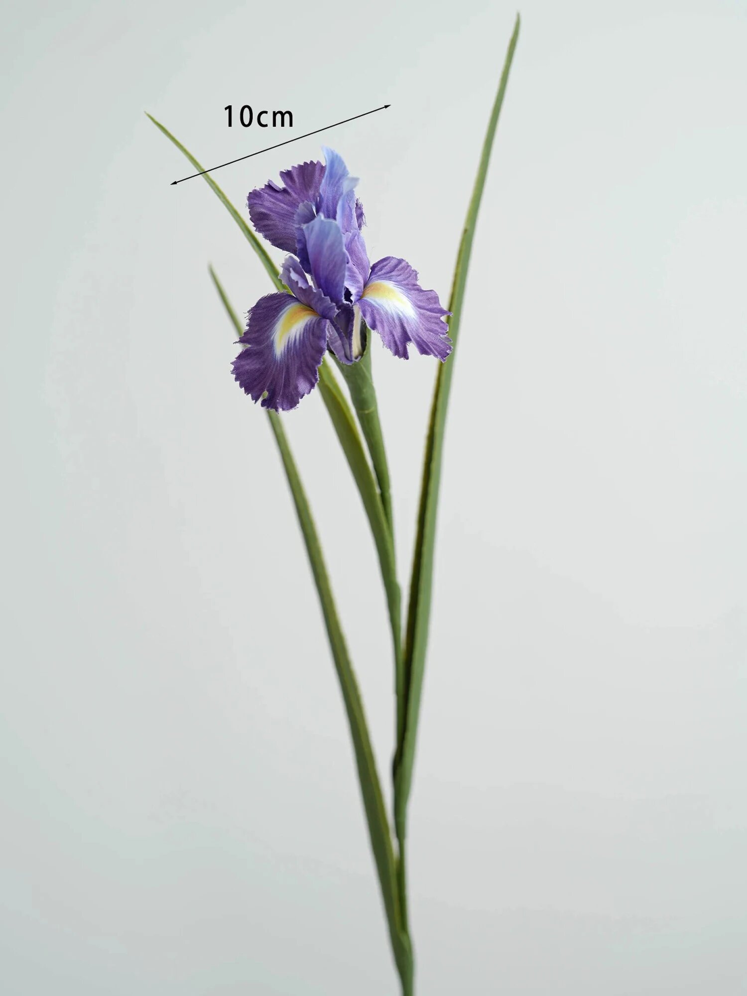 Искусственный цветок ириса Dark Purple Iris