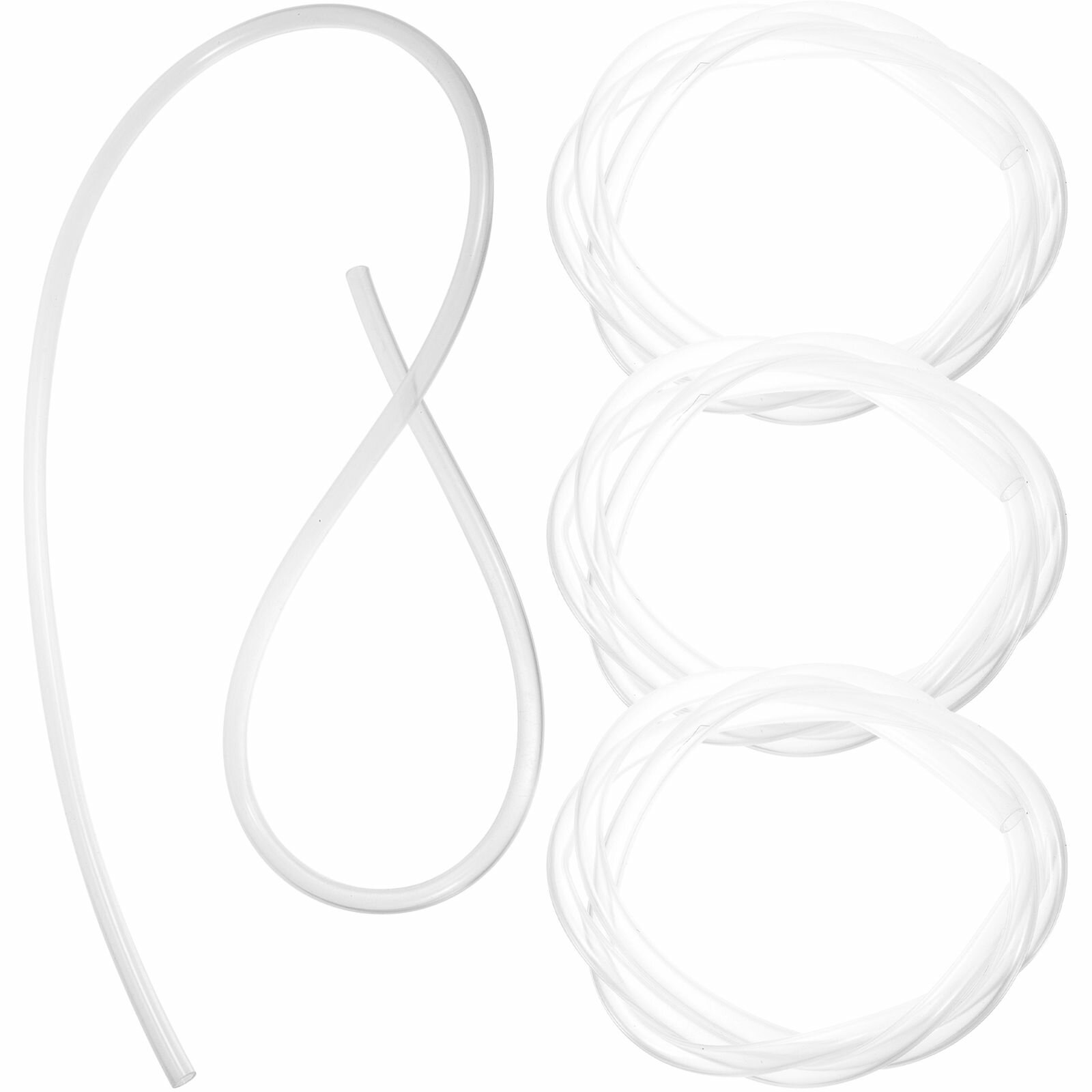 Прозрачные Силиконовые Трубки Для Водных Диспенсеров, 4 Штуки, Устойчивые К Истиранию, Бытовое Использование