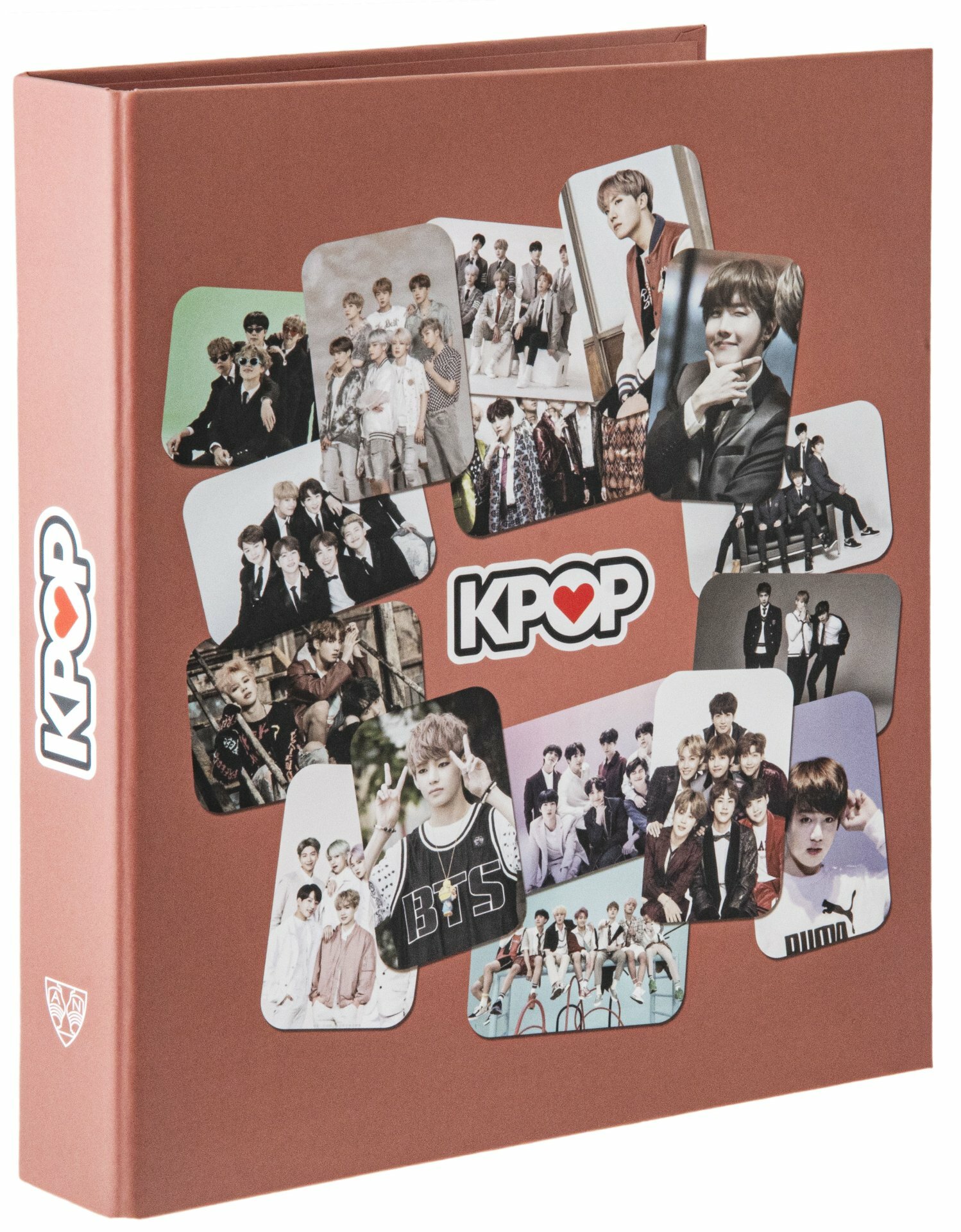 Альбом биндер для карточек k-pop груп BTS, Stray Kids, TXT, Twice, Itzy, Blackpink, Enhypen