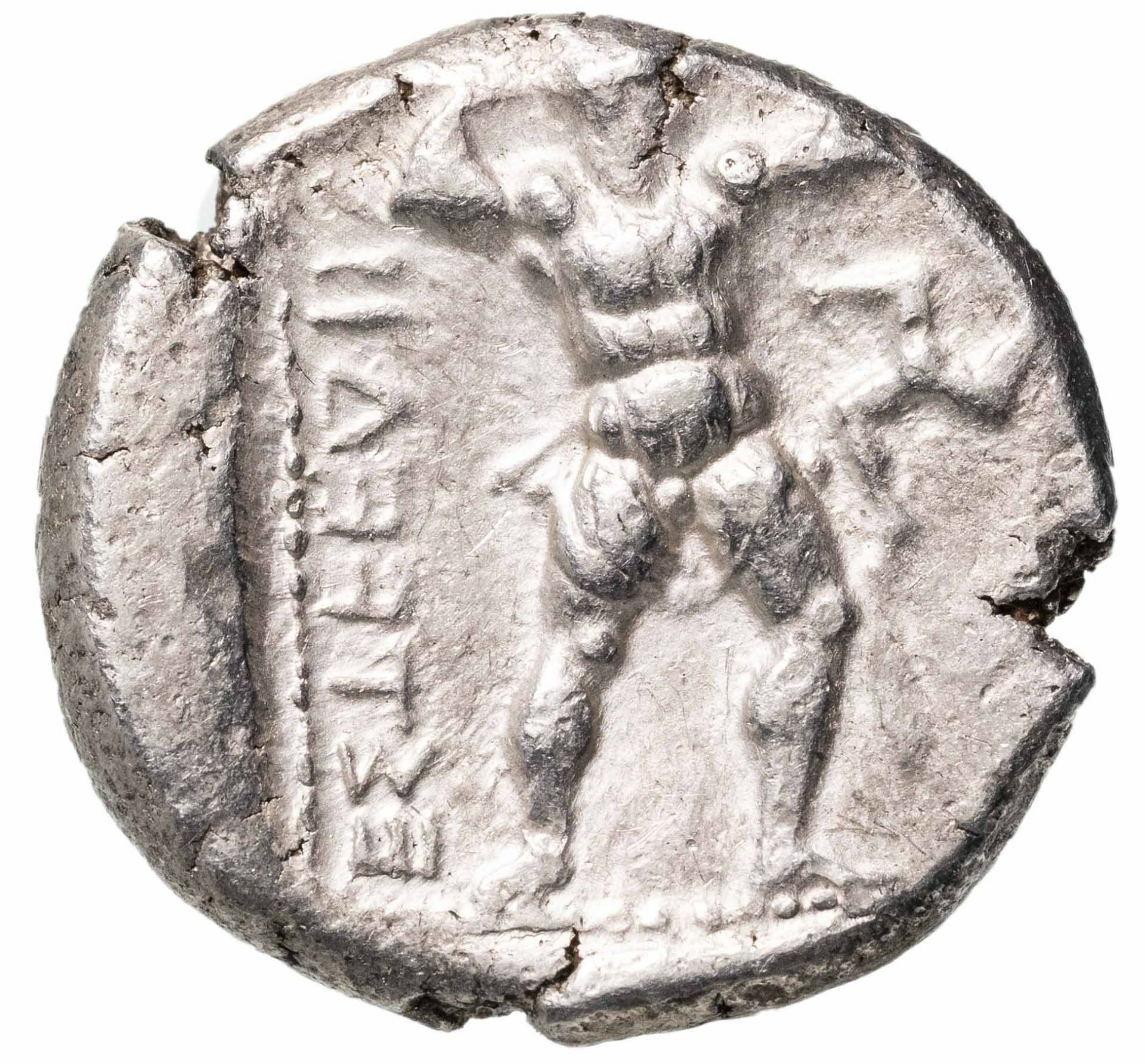 Памфилия, Аспенд, 400-380 годы до Р Х , Статер , Серебро, в сохранности VF