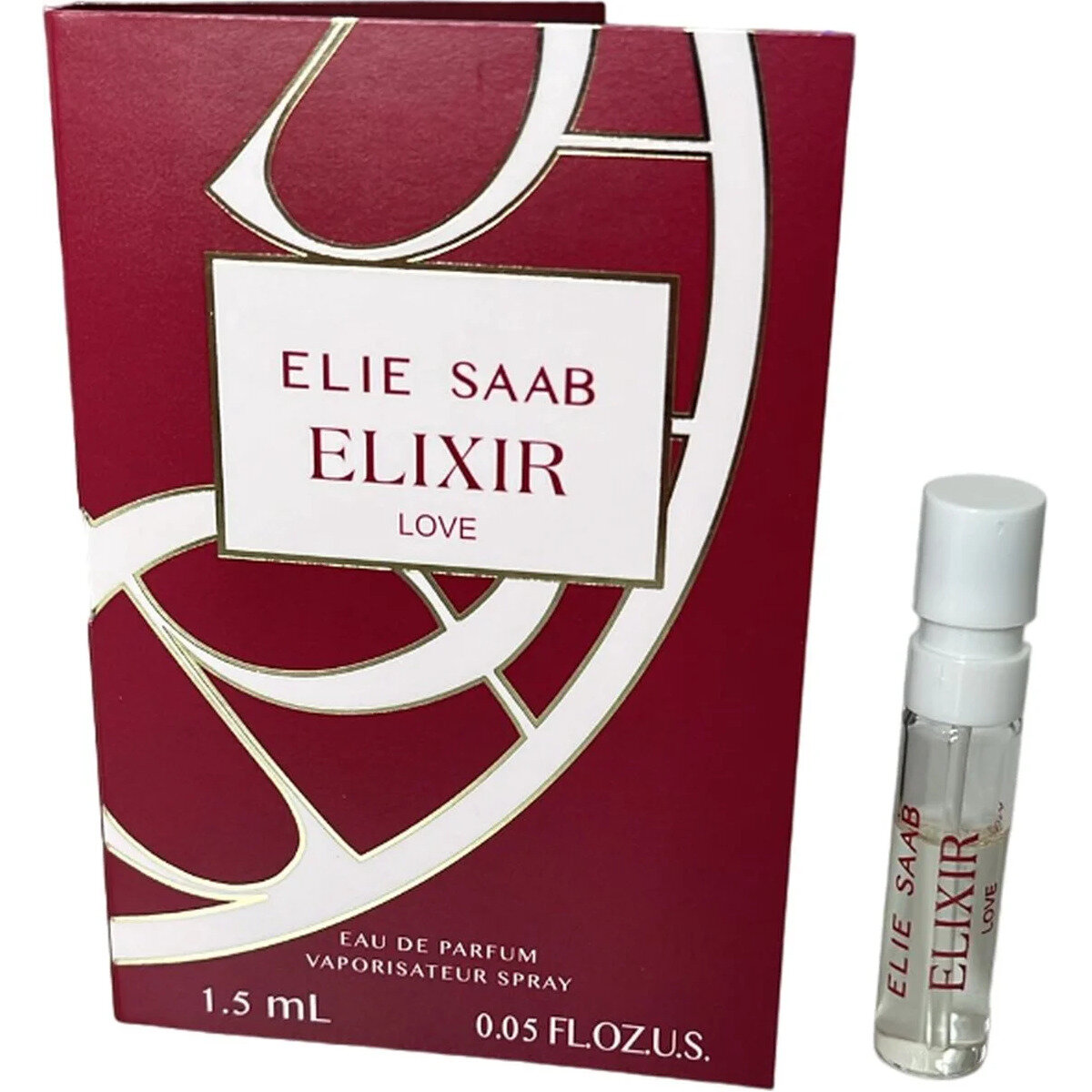 Парфюмерная вода Elie Saab Elixir Love миниатюра 1.5 мл / Пробник духов Эли Сааб Эликсир Лав