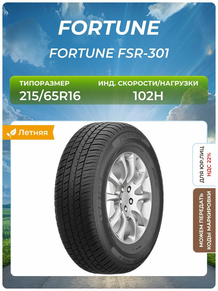 Шина FORTUNE FORTUNE FSR-301