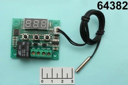 Термореле 12VDC 10A/220VAC 20А/14VDC W1209 (-20.+100C)