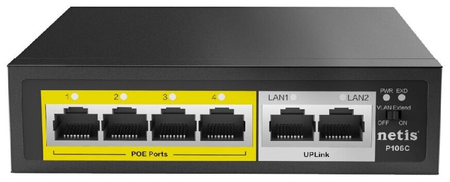 Коммутатор Netis неуправляемый [p106c]