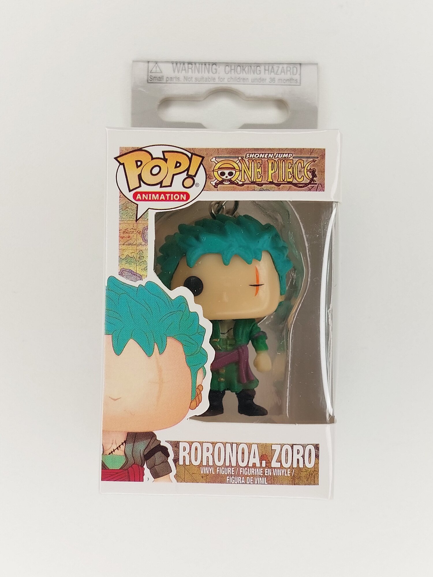Брелок keychain Зоро Zoro Roronoa из аниме и манги Ван-пис One Piece