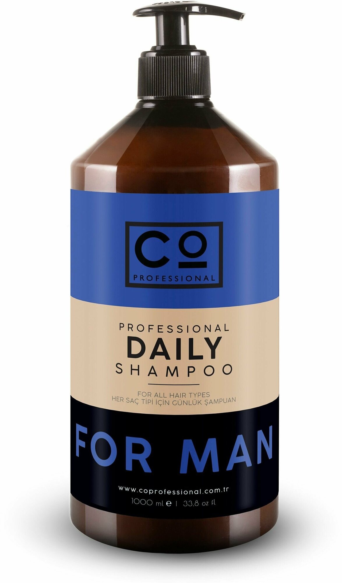 Шампунь для ежедневного применения CO PROFESSIONAL FOR MAN Daily Shampoo, 1000 мл