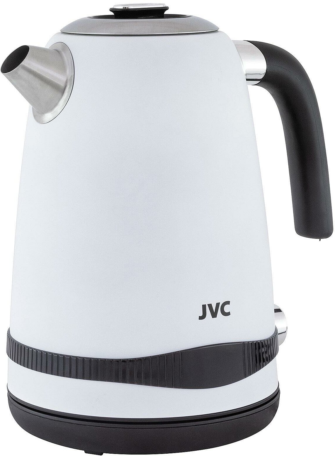 Чайник JVC JK-KE 1730 white (7 уровней режима нагрева, поддержание температуры)