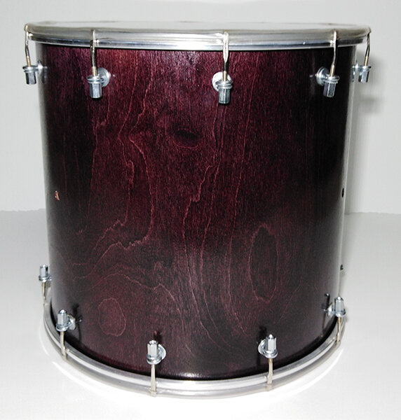 BK-12E Барабан кавказский 12", 31х30,3 см, цвет - эбен, Мастерская Бехтеревых