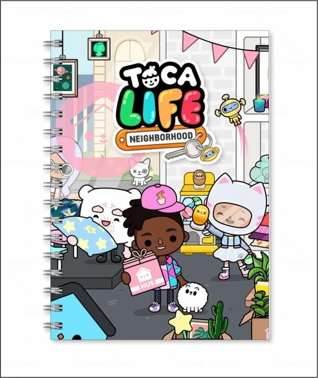 Тетрадь по игре Тока Бока, Toca Boka №6, А6