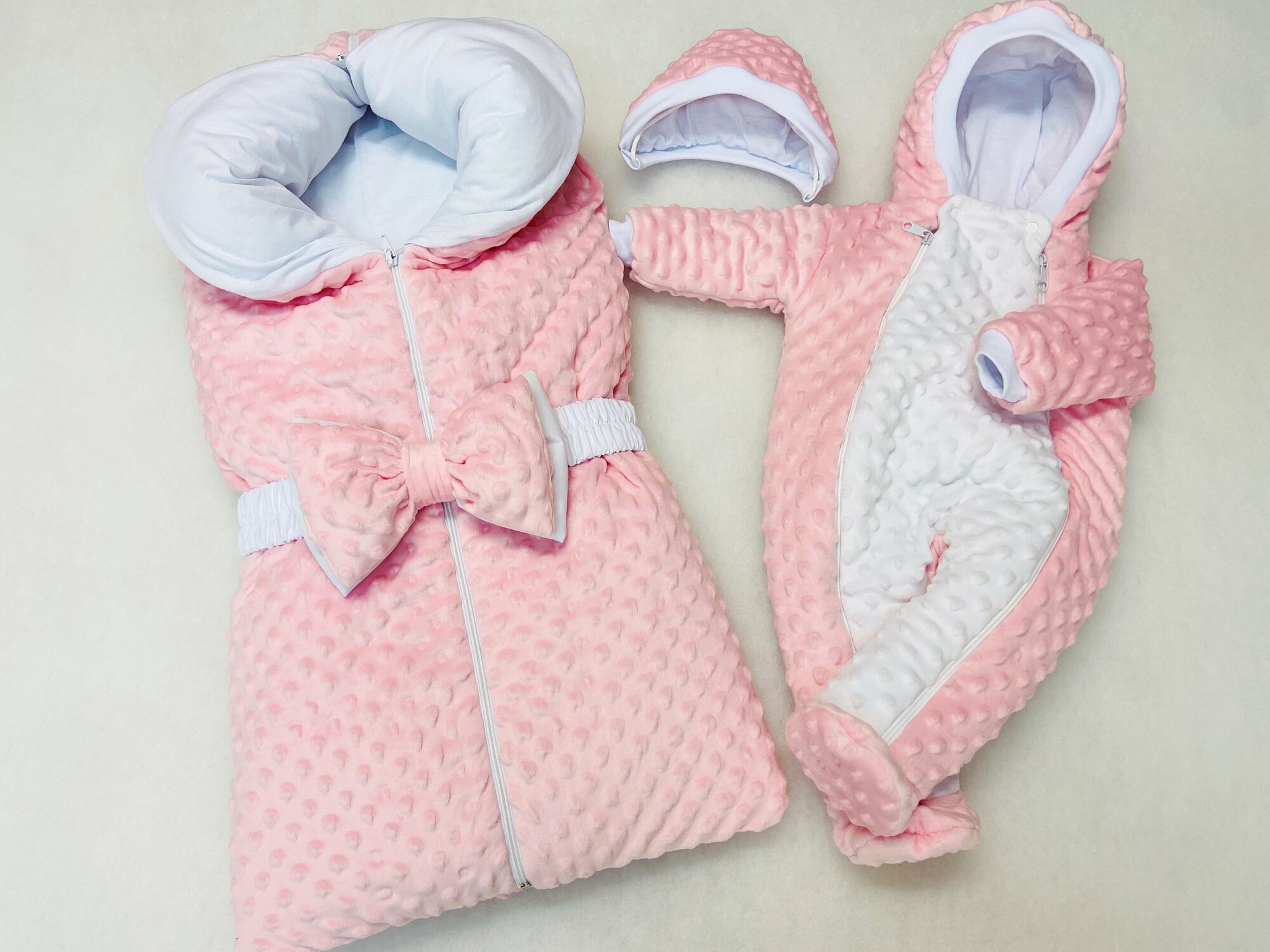 Конверт на выписку LOVELYFAMILY LELIK зимний розовый