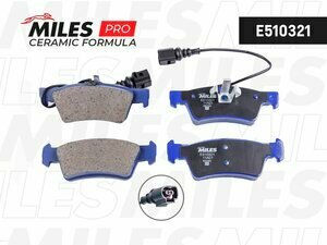 Колодки тормозные VOLKSWAGEN TOUAREG 02-10 задние с датч. Ceramic