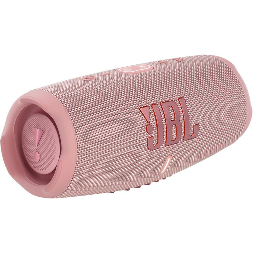 Портативная акустика JBL Charge 5, 40 Вт, розовый. Уценка. Б/У
