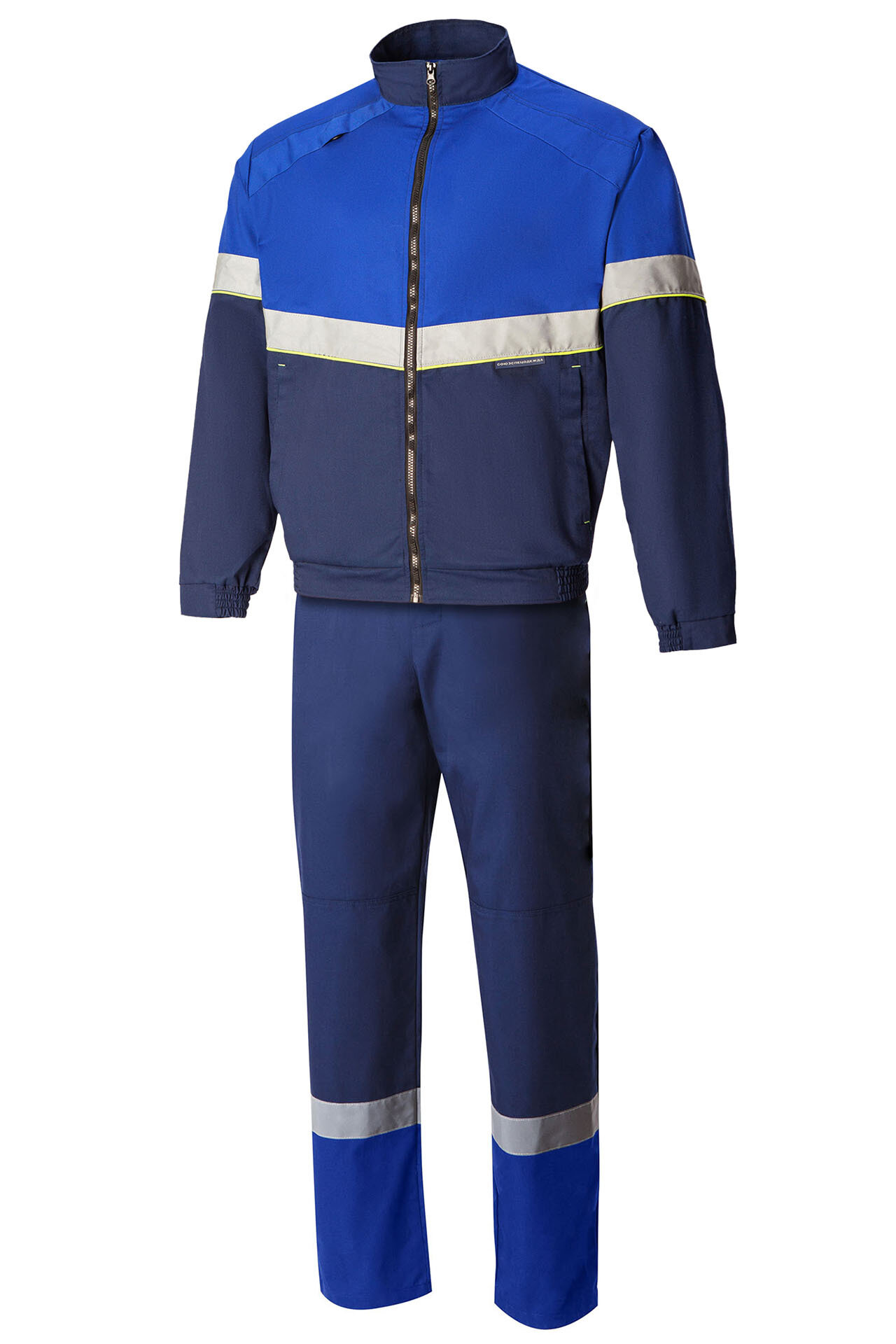 Костюм союзспец мужской рабочий, спецодежда, форма, комплект летний полукомбинезон + куртка