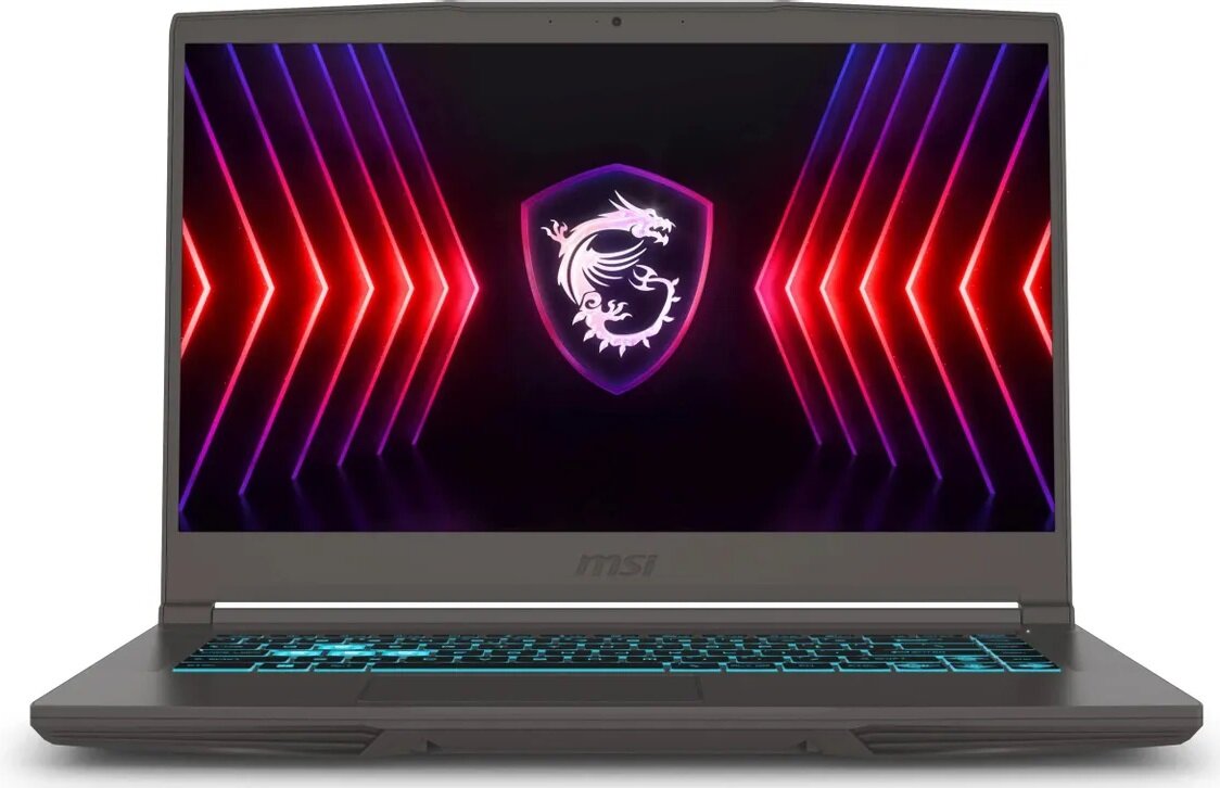 Ноутбук MSI Thin 15 B12VE-2075XRU 9S7-16R831-2075 (Core i5 2000 MHz (12450H)/16384Mb/1024 Gb SSD/15.6"/1920x1080/nVidia GeForce RTX 4050 GDDR6/DOS)