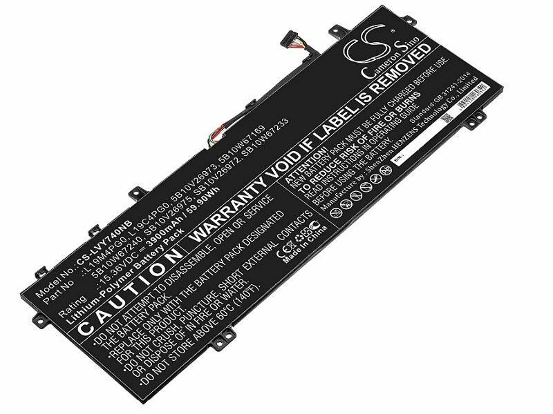 Аккумулятор для Lenovo L19C4PG0 15.36V (3900mAh)