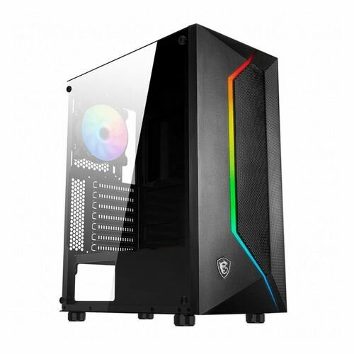 Корпус ATX MSI MAG Vampiric 100R, Midi-Tower, без БП, черный [306-7g07r25-809]