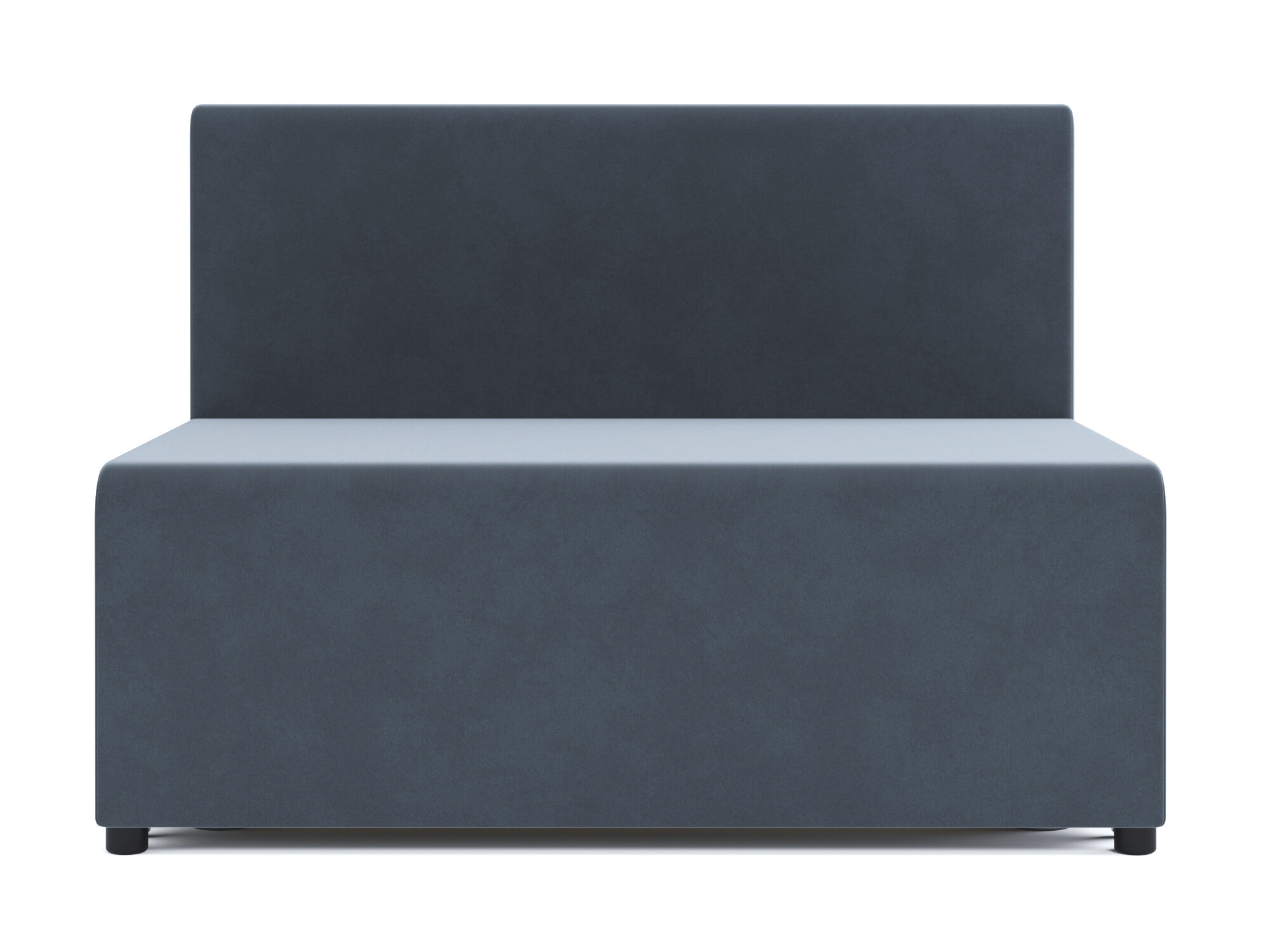 Диван-кровать MebelVia Ассоль, серый, велюр, еврокнижка, 180х110х80 см