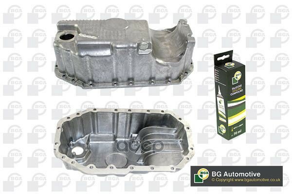 Поддон масляный (с отв. для датчика уровня масла) SEAT TOLEDO / SKODA OCTAVIA / VW BORA, GOLF 1.4/1.6 97-10 Bga арт. SP9611