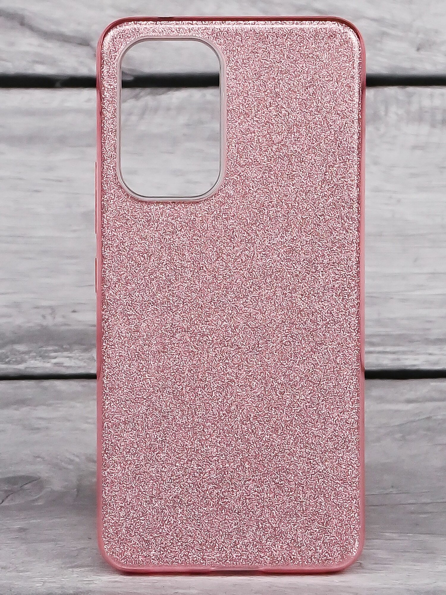 Силиконовый чехол бампер на смартфон Samsung Galaxy A53 5G переливающийся с блестками, защитная блестящая накладка для телефона Самсунг Галакси а53