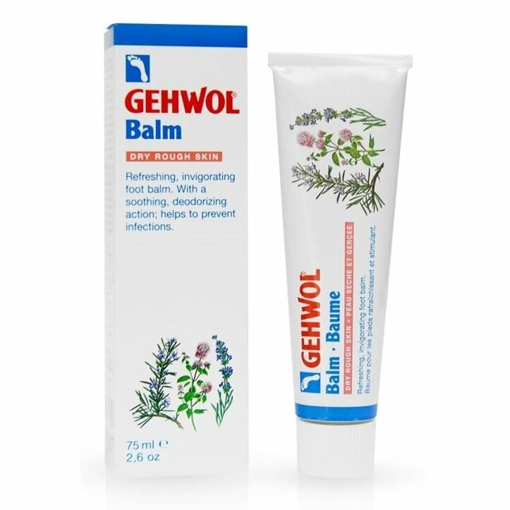 Бальзам Gehwol Universal Product Balm - Baume Dry Rough Skin, Тонизирующий бальзам Авокадо для сухой кожи, 75 мл