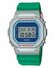 Наручные часы CASIO G-Shock, серебряный, зеленый, синий