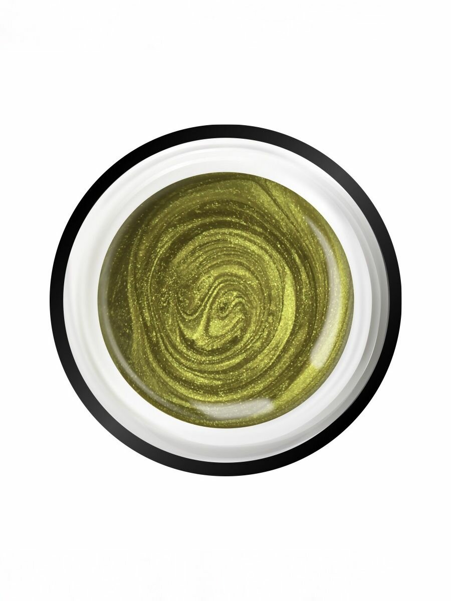 Nail Club Гель-краска с шиммером, с липким слоем GO-66 Bronze