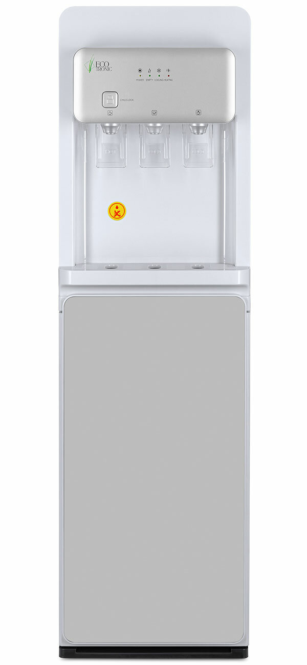 Кулер для воды Ecotronic K43-LXE white-silver (ETK12560)