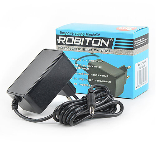 Адаптер/блок питания ROBITON IR12-24W 4,0x1,7/12 (+)