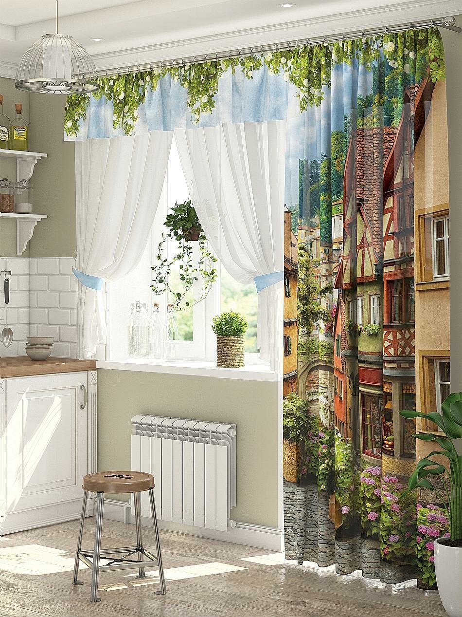 Комплекты штор AT HOME / шторы в комнату 150х260 см / Мюнч