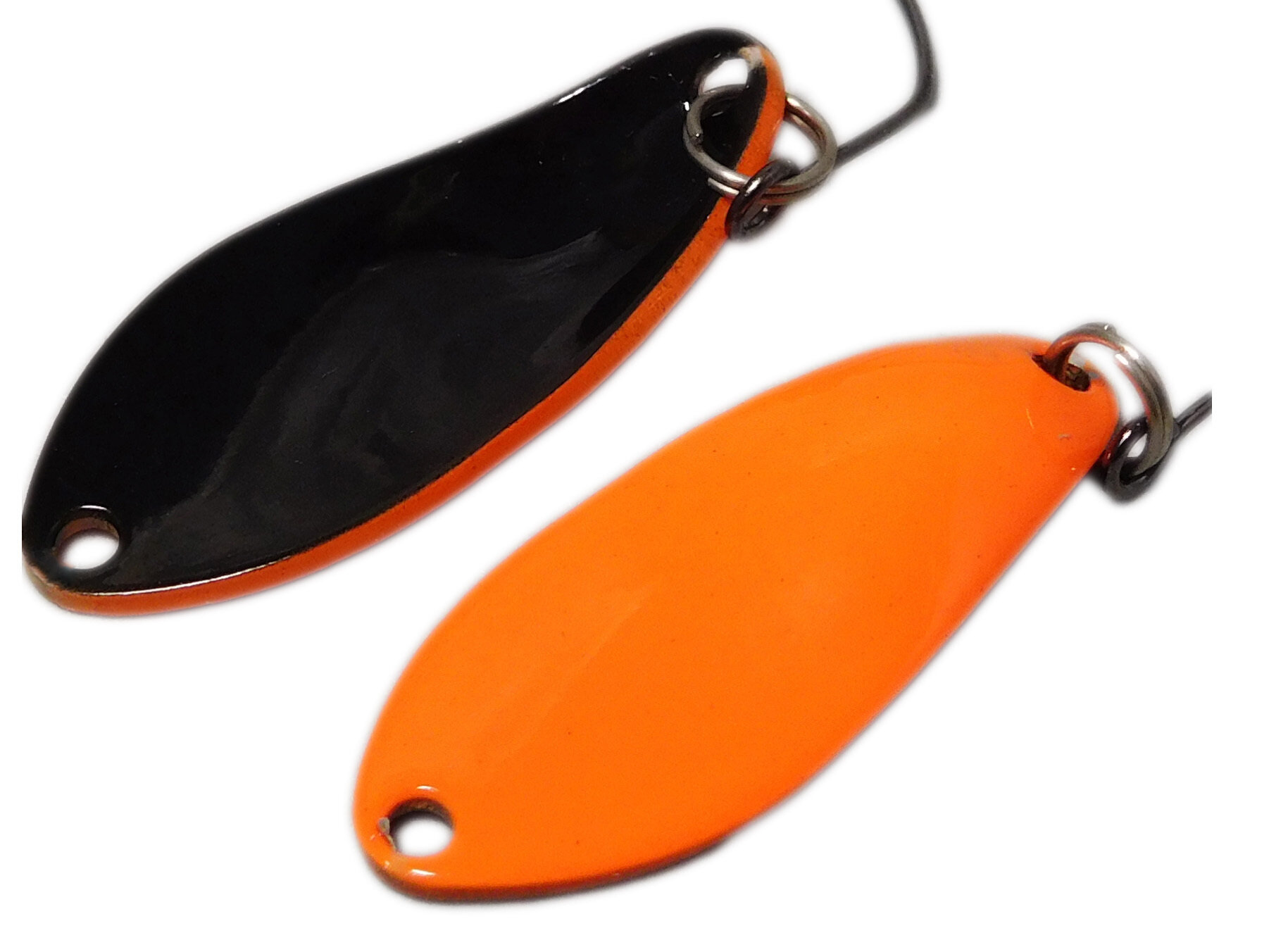 Набор 2ШТ Блесна колебалка Зябликов Пиксель 3 см. 2гр fluo