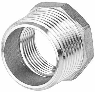 Футорка переходная нр/вр DN20х15 сталь AISI 304 из нержавеющей стали 304