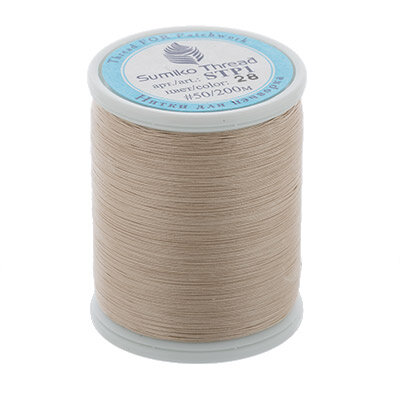 Нитки "SumikoThread" для пэчворка STP1 50 100% хлопок 219 я 200 м №28 бежевый