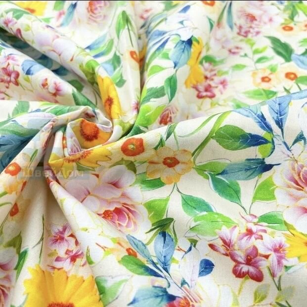 Ткань Индийский хлопок 100% хлопок ширина 150 см